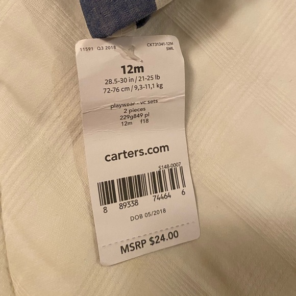 Carter's | Matching Sets | New Carters Baby Boy Pants And Button Down ...